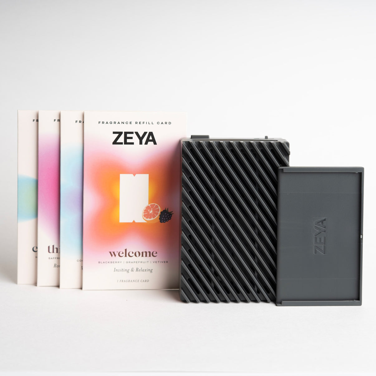 ZEYA Portable Diffuser & Fragrance Cards Welcome Bundle | ZEYA – ZEYA Fragrances